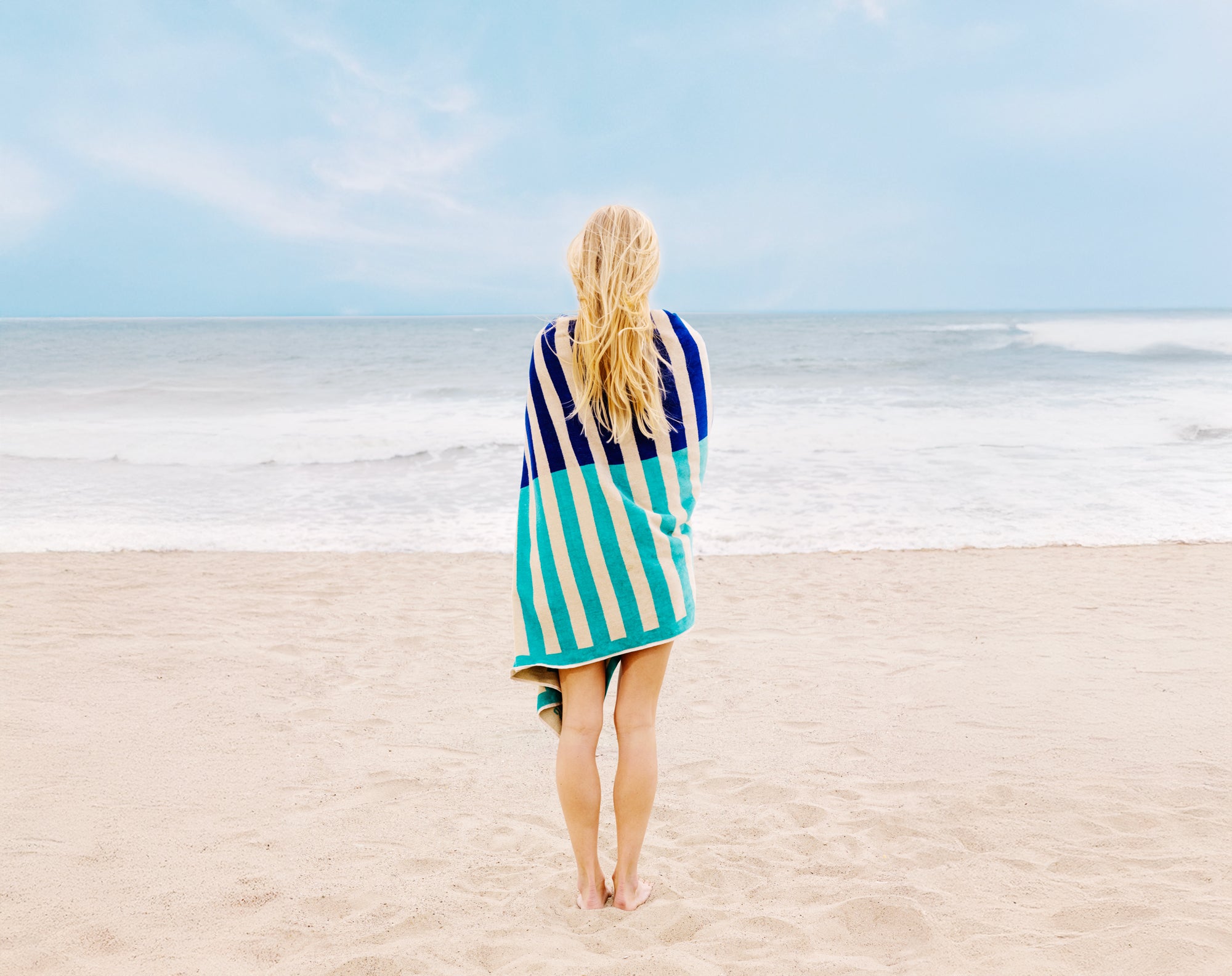 Shibumi Luxe Beach Towel - Relax on Repeat – Shibumi Shade